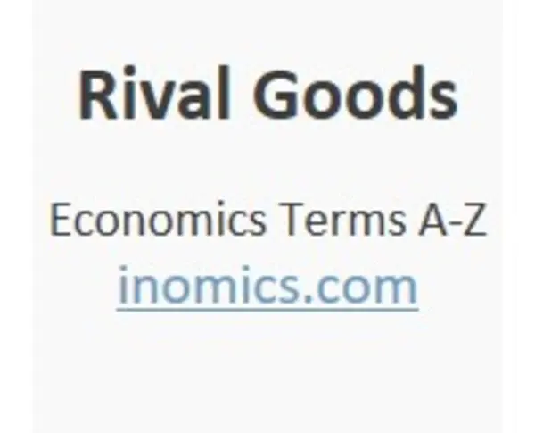 Rival Goods | INOMICS
