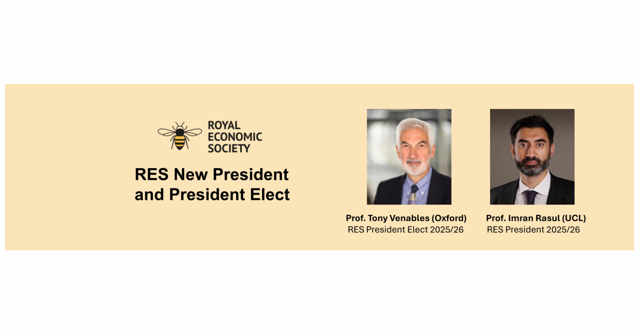 Royal Economics Society announces Professor Imran Rasul as RES ...
