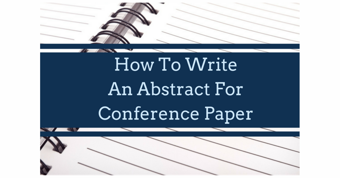How to write an abstract for conference paper | INOMICS
