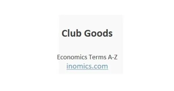 Club Goods | INOMICS